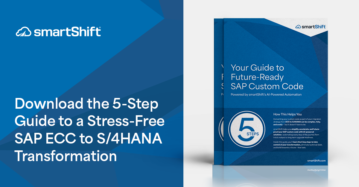 How to Take Control of Your SAP ECC to S/4HANA Transformation
